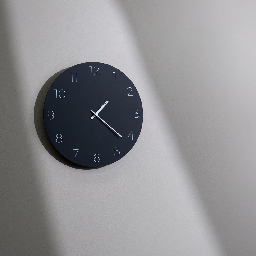 The Ultra Minimalist Matt clock for modern interiors – TOO DESIGNS