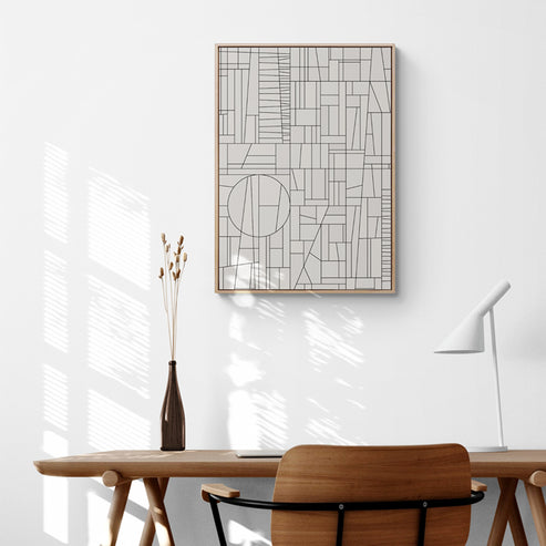 'Add-A-Frame' Professionally Stretched Canvas & Float Frame – TOO DESIGNS